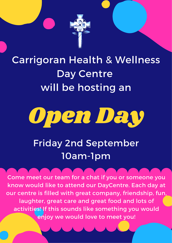 Carrigoran Health & Wellness Day Centre Open Day - St Senan's Parish ...